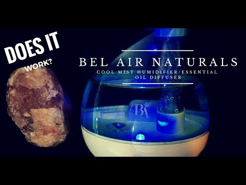 REVIEW !! Bel Air Cool Mist Humidifier/Essential Oil Diffuser - YouTube