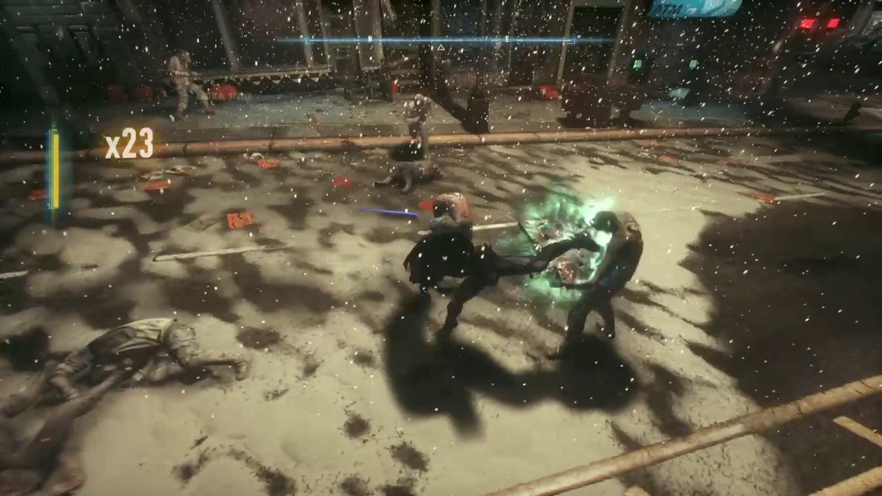 BATMAN™: ARKHAM KNIGHT Free Roam Around Gotham in Snow Part 2 - YouTube
