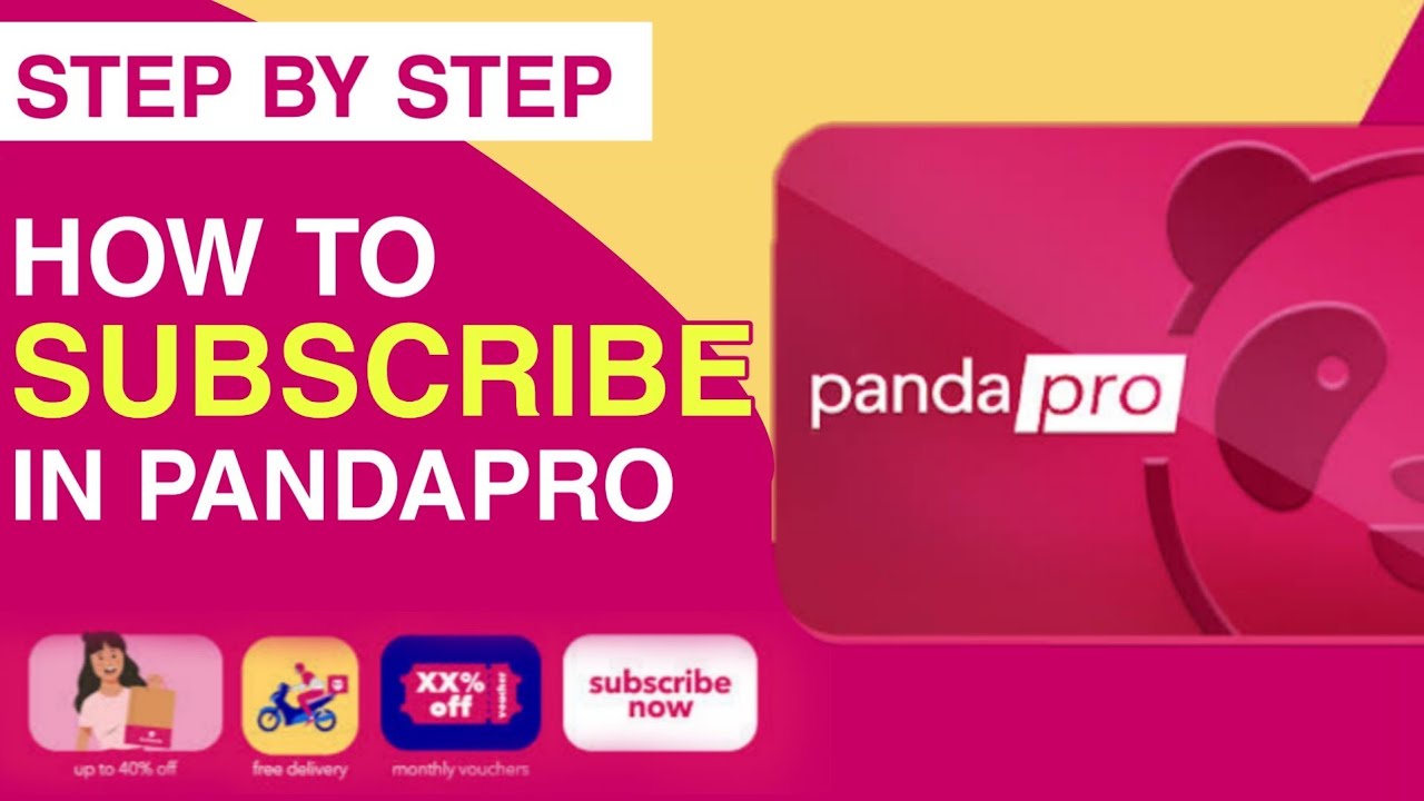 How to SUBSCRIBE IN PANDAPRO | Up To 25% OFF DAILY WITH FREE DELIVERY ...
