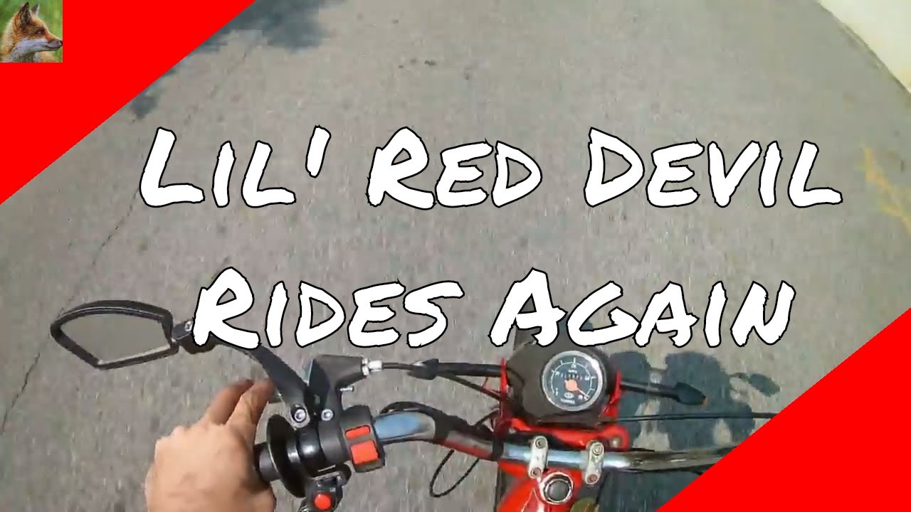 Lil Red Devil Rides - YouTube