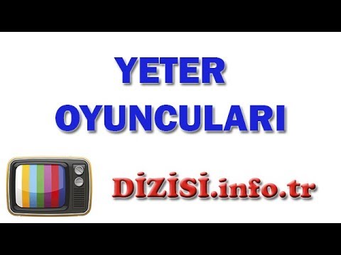 Yeter Dizisi Oyuncuları, Oyuncu Kadrosu, Gerçek İsimleri, Rolleri