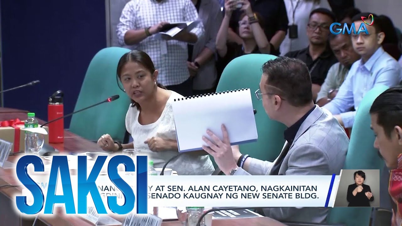 Sen. Nancy Binay at Sen. Alan Cayetano, nagkainitan sa pagdinig ng ...