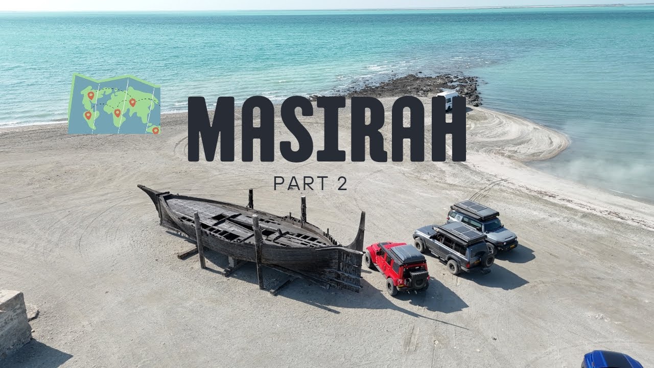 The hidden gems of Masirah Island | الحلقة الثانية من رحلة فريق جرجره ...