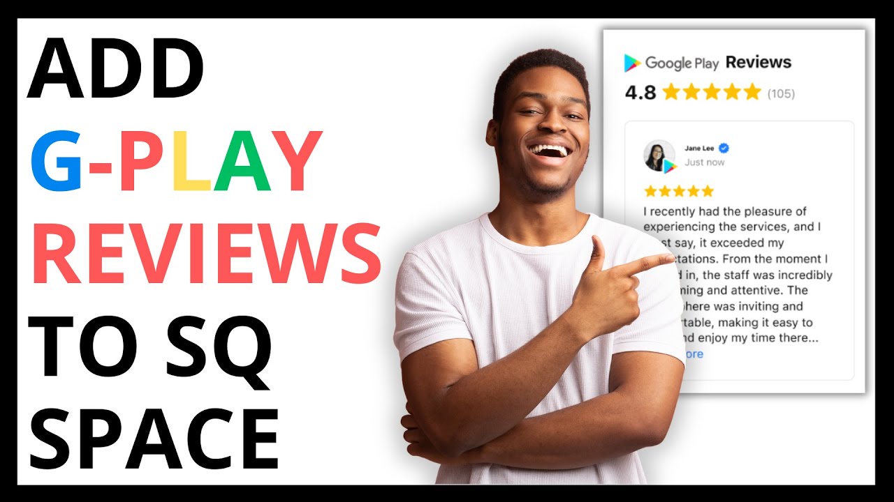 How to Add Google Play Reviews on Squarespace [QUICK GUIDE] - YouTube