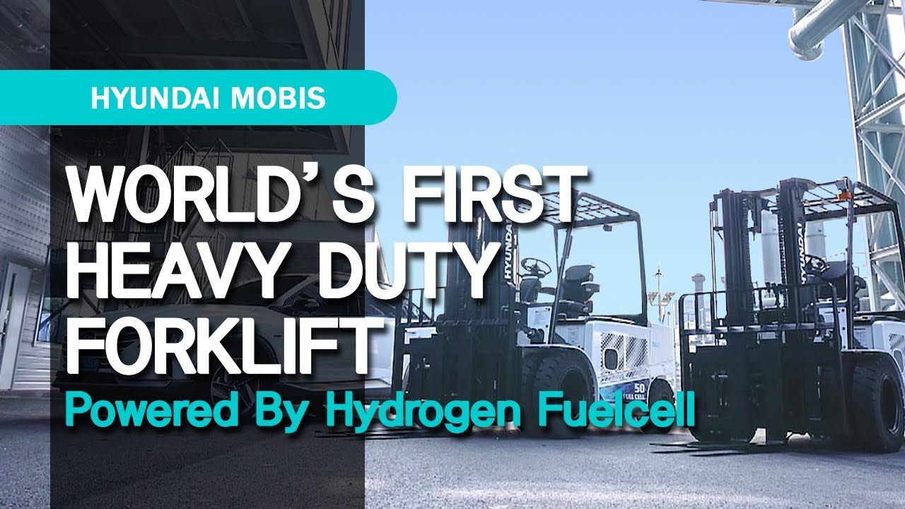 [MOBIS TECH] Hydrogen Fuelcell Forklift - YouTube