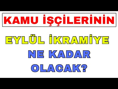 KAMU İŞÇİLERİ NE KADAR İKRAMİYE ALACAK ? 