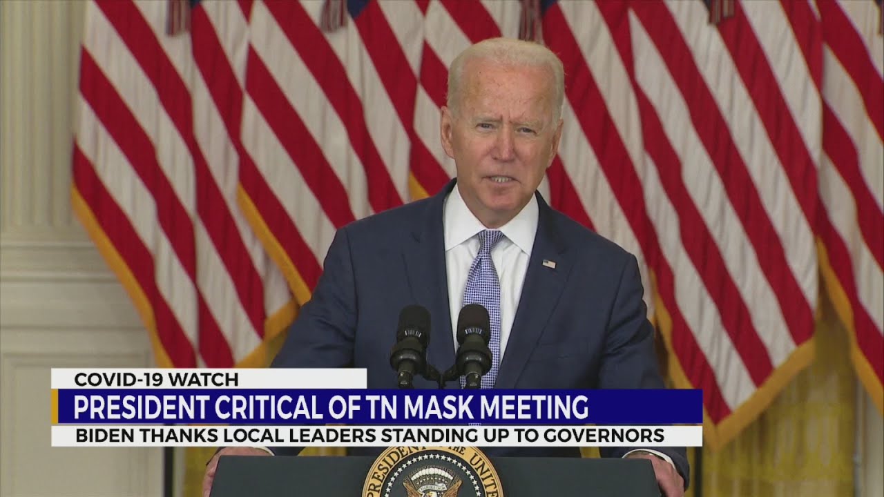 President critical of Tennessee mask meeting - YouTube