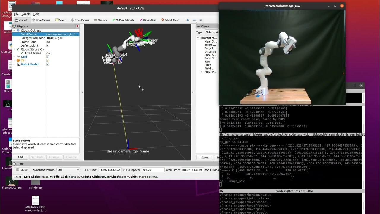 Top view rviz - YouTube