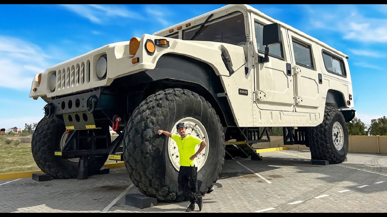 አነጋጋሪው መኪና / hummer h1 x3 / biggest car in the world - YouTube