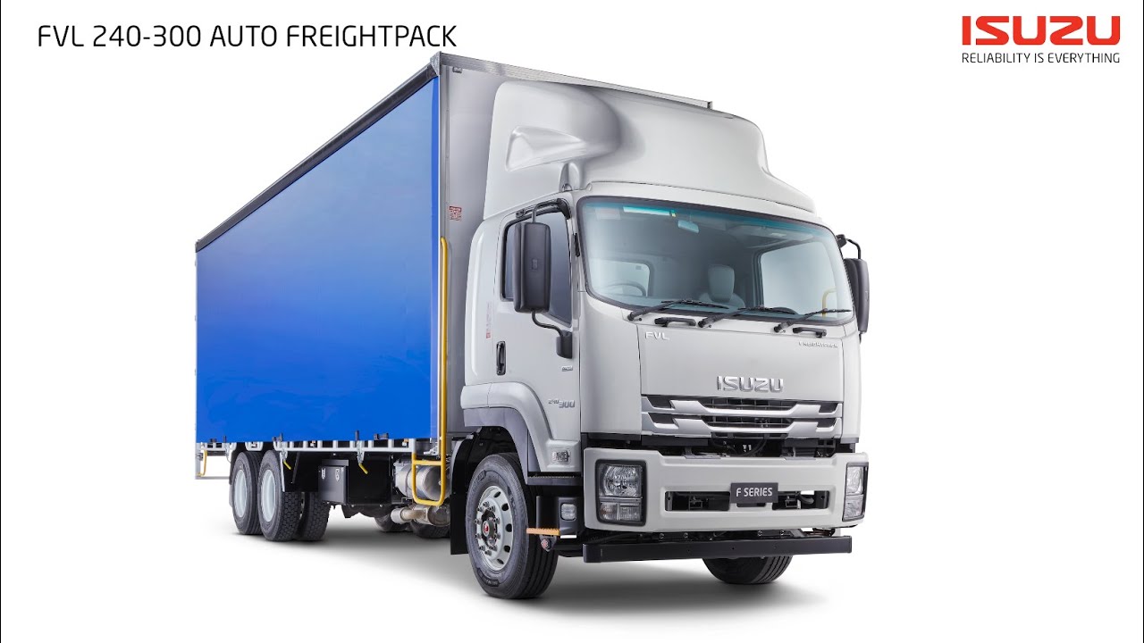 Isuzu Ready-to-Work F Series FVL 240-300 Auto Freightpack :: Isuzu ...