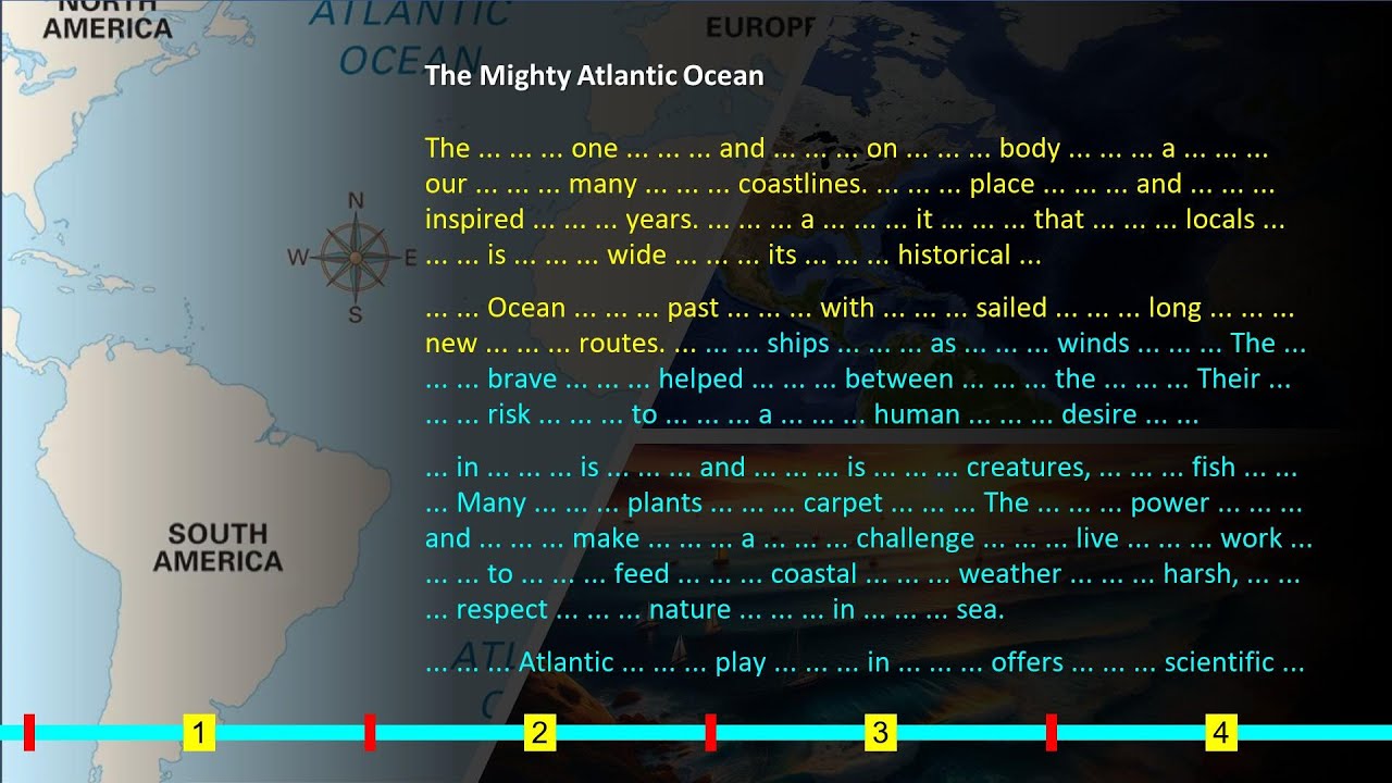 Luyện nghe tiếng Anh IELTS 4.0 | Highlight | Bài 152 The Atlantic Ocean ...