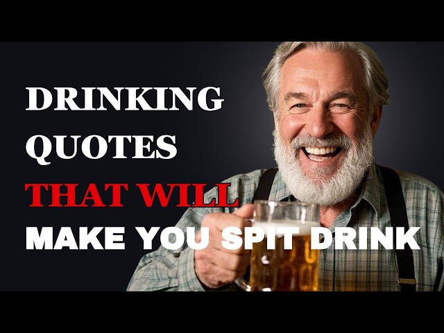 Tv Drinking Quotes