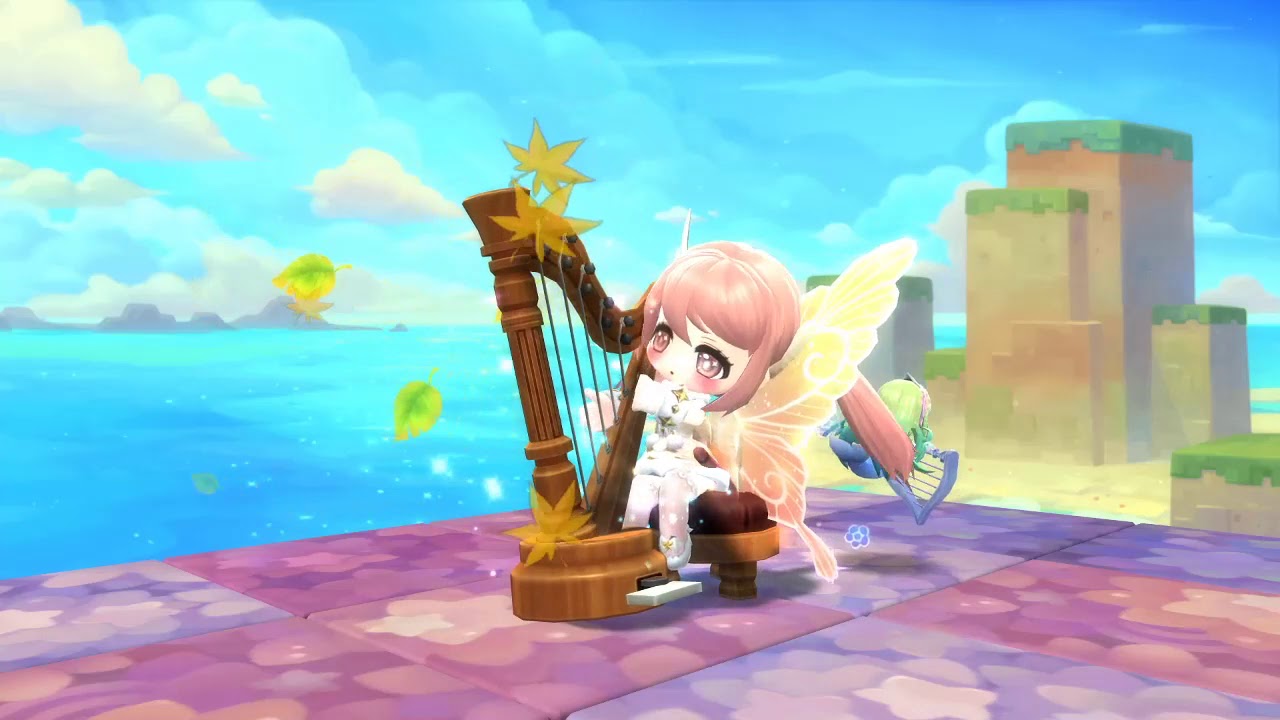 [Maplestory 2 Harp] Tree of Savior Over the Clouds - YouTube
