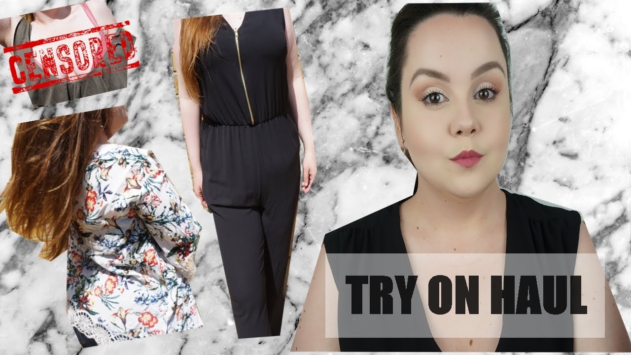 ♥PLUS SIZE TRY ON HAUL + FAIL! - PRIMARK, NEW LOOK, VICTORIA'S SECRET ...