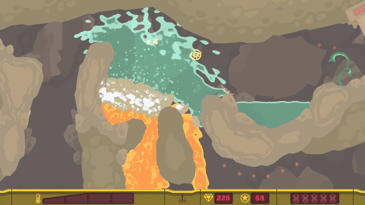 PixelJunk Shooter Steam Trailer - YouTube