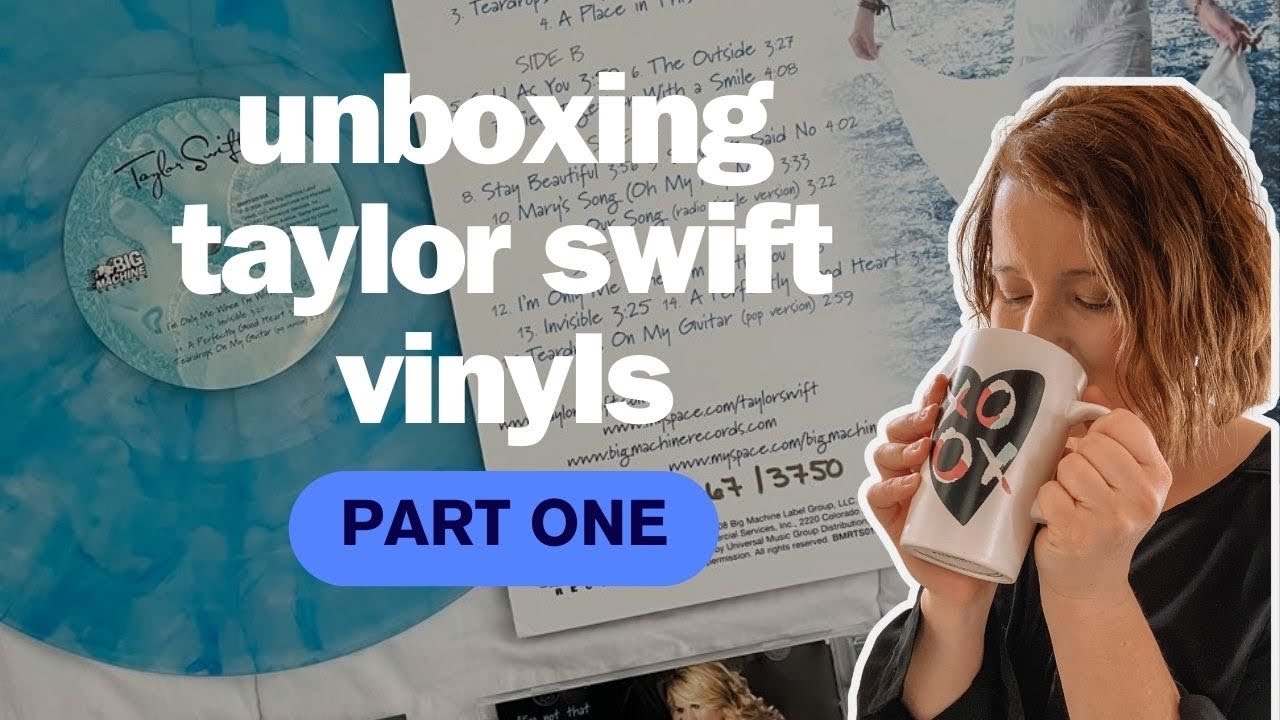 My Taylor Swift Vinyl collection : part 1 and unboxing.🤍 - YouTube