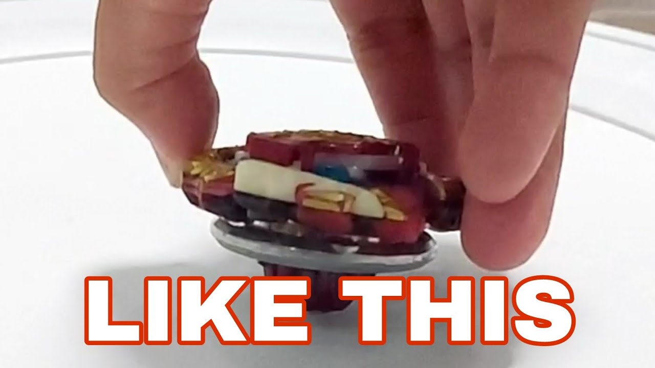 Hand Spin a Beyblade - YouTube