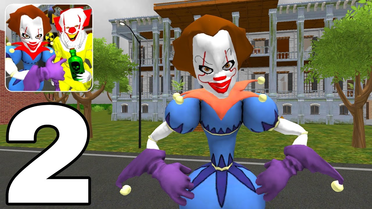 Clown Brothers Neighbor Escape 3D | Levels 6-10 | GamePlay Walkthrough ...