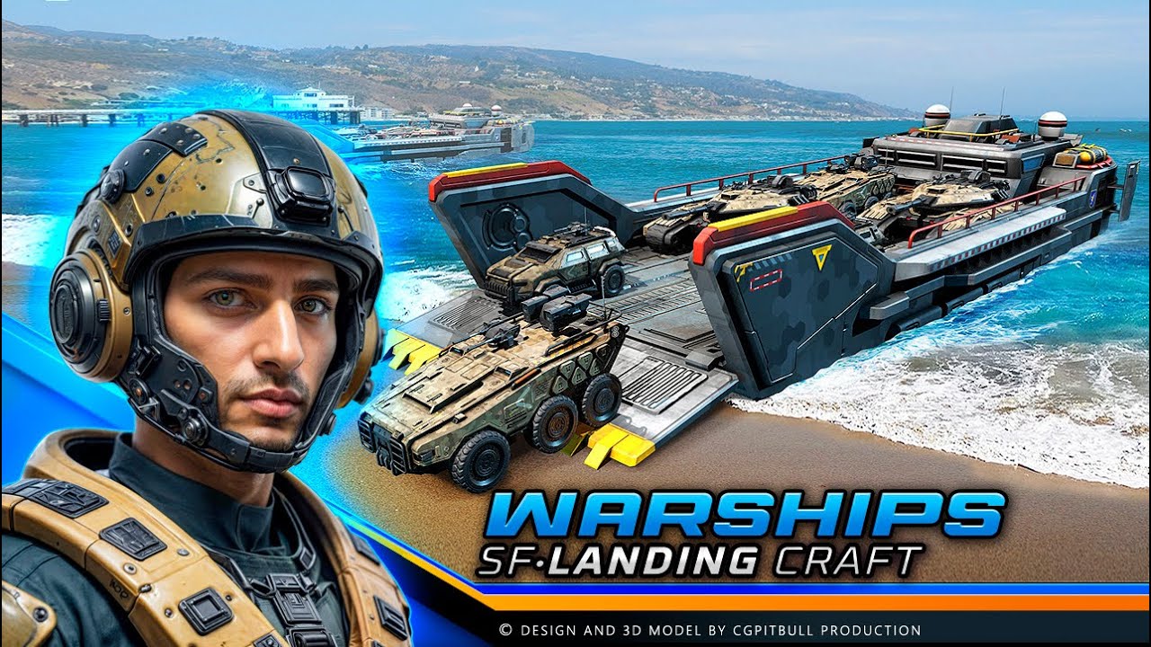 RTS GAMES - WARSHIPS - Landing Craft - YouTube