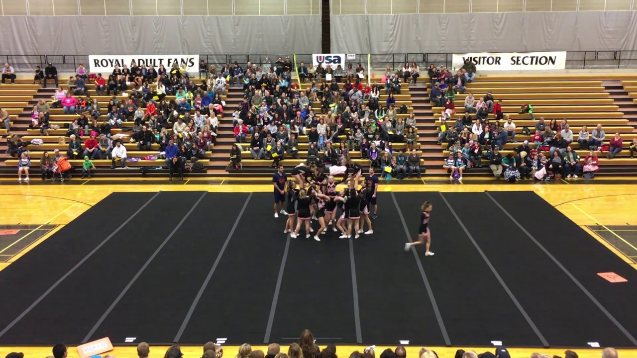 NLJH Cheer Comp 2 - YouTube