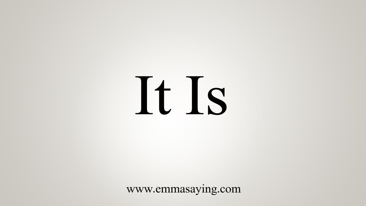 How To Say It Is YouTube how-to-say-it-is-youtube