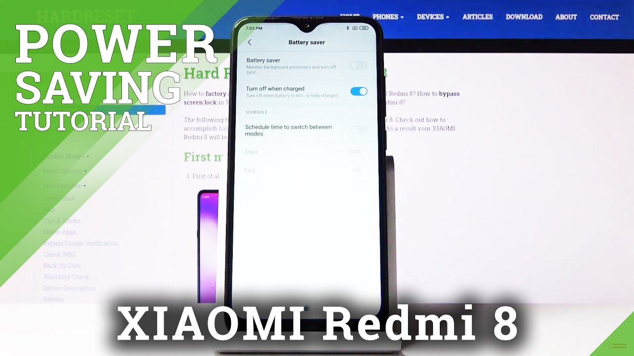 How to Switch On Battery Saver in XIAOMI Redmi 8 – Extend Battery Life ...