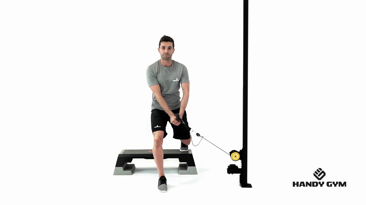 43- One-leg rotations - YouTube