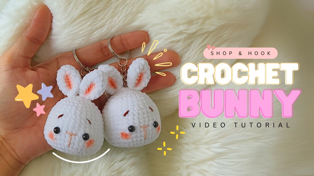 Crochet Bunny Head Video Tutorial - YouTube