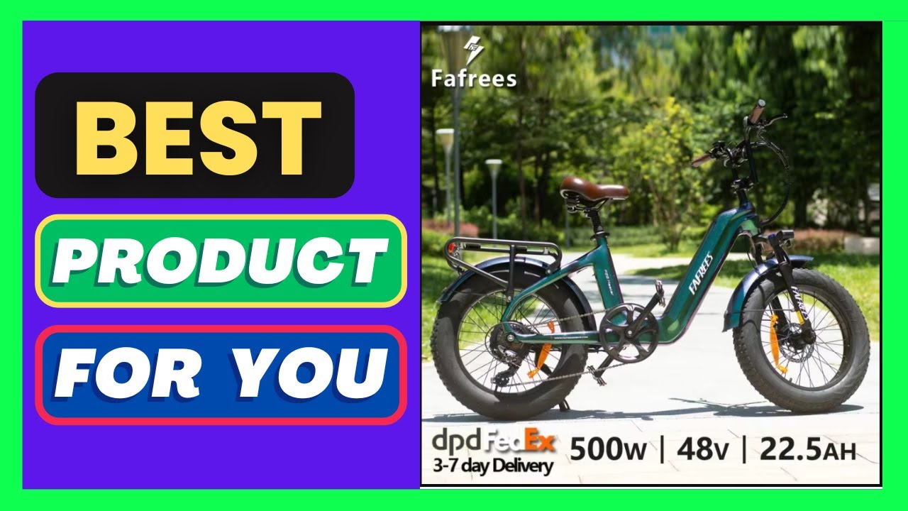 Fafrees F20 Master Electric Bicycle 500W - YouTube
