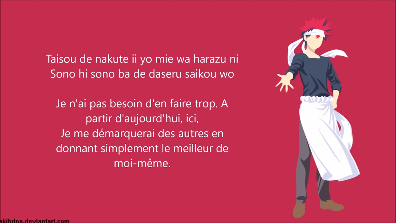 Food Wars Opening 1 FULL vostfr - YouTube