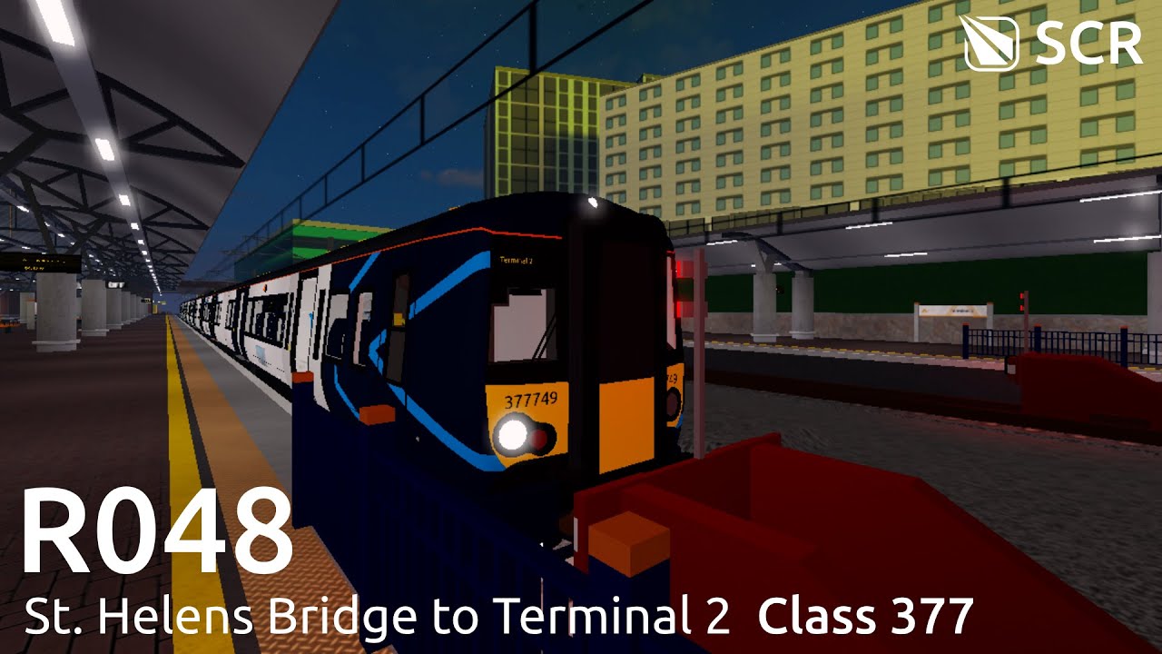 SCR Timelapse #2 R048 (St. Helens Bridge to Terminal 2) Class 377 (Late ...