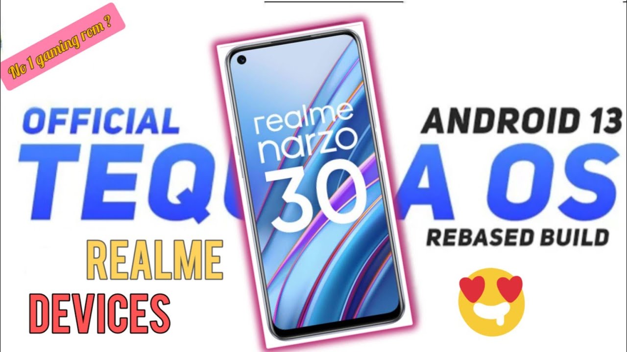Tequila OS new custom rom Android 13 🔥 - YouTube