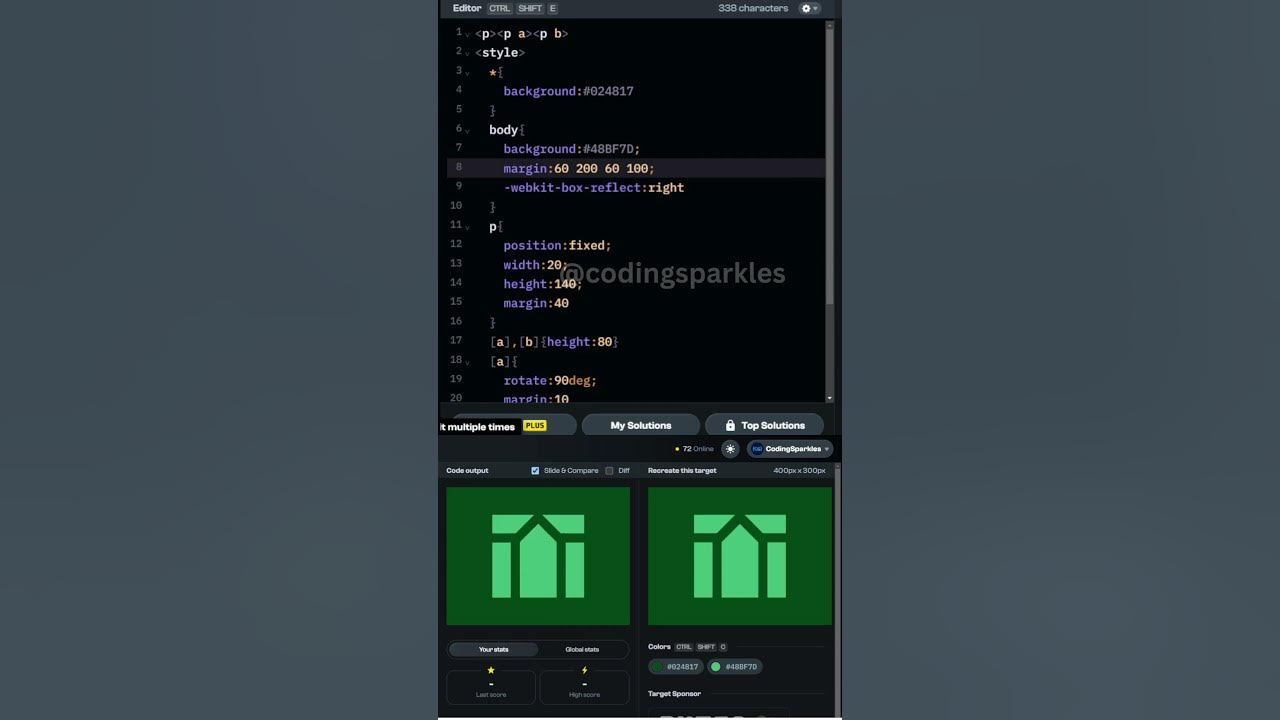 CSS Battle Daily Targets - 3rd April, 2024 #html #css - YouTube