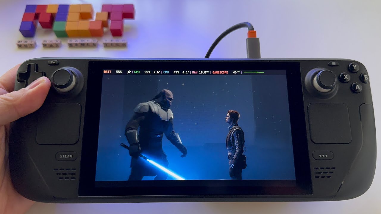 Star Wars JEDI Fallen Order - Crystal caves ilum planet - Steam Deck ...