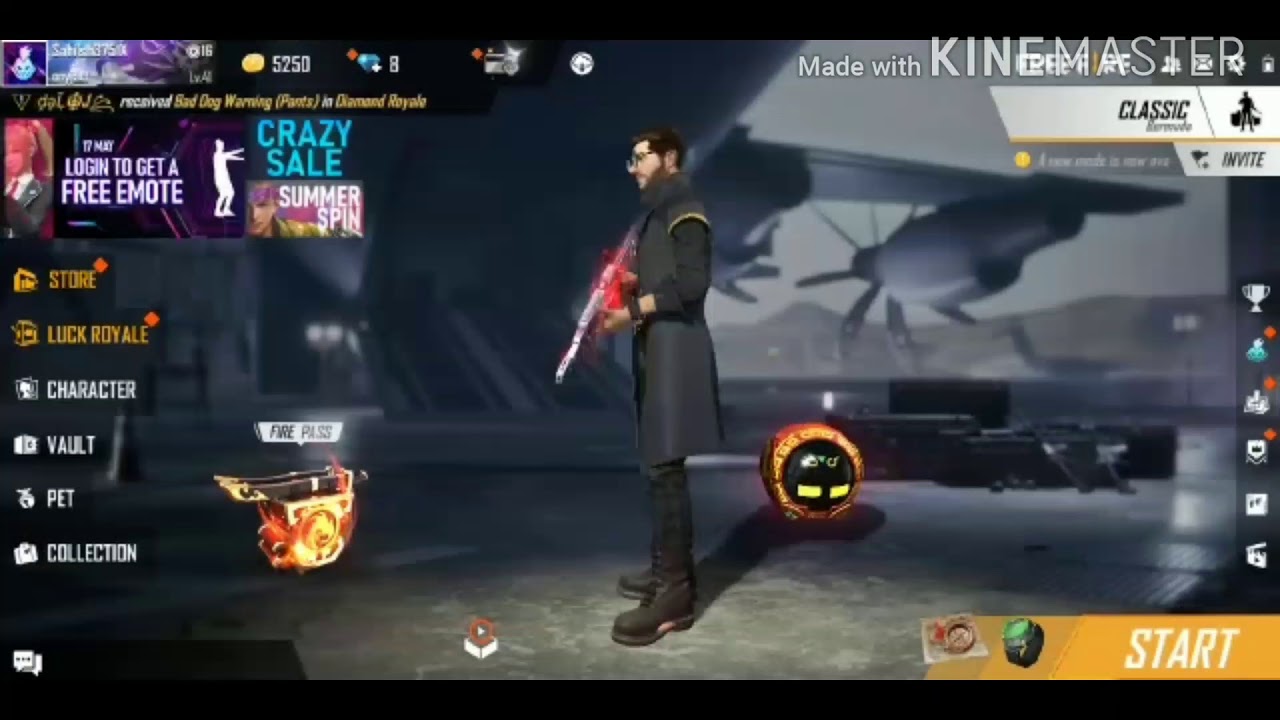 Free fire all character with bundles - YouTube