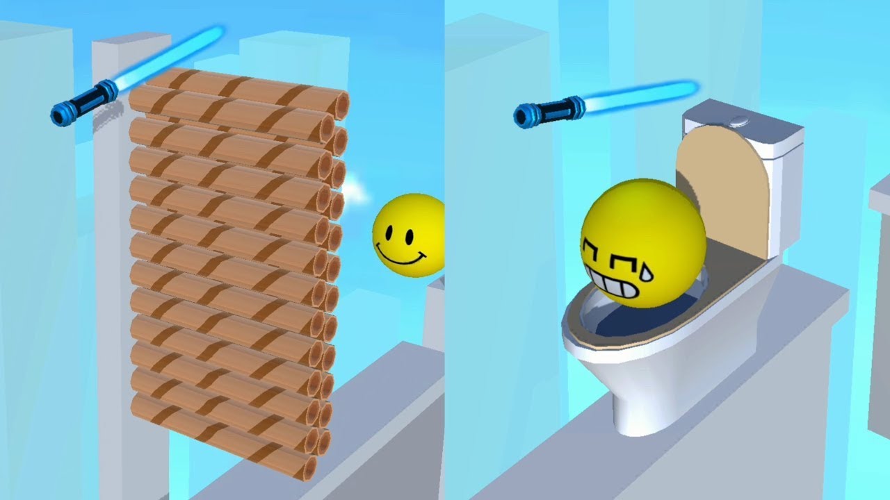 Almost Cut! Very Satisfying And Relaxing ASMR Slicing Game - YouTube