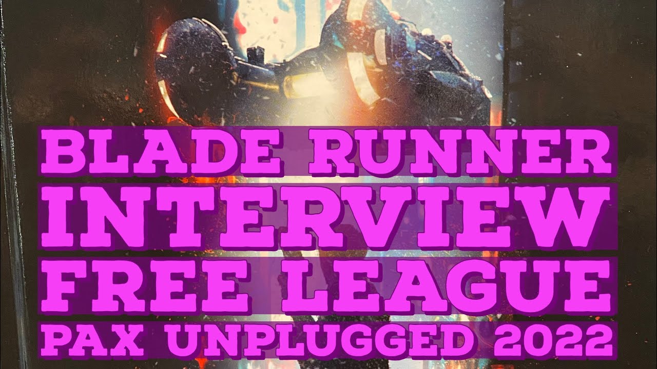 Blade Runner RPG Interview / Free League / PAX Unplugged - YouTube