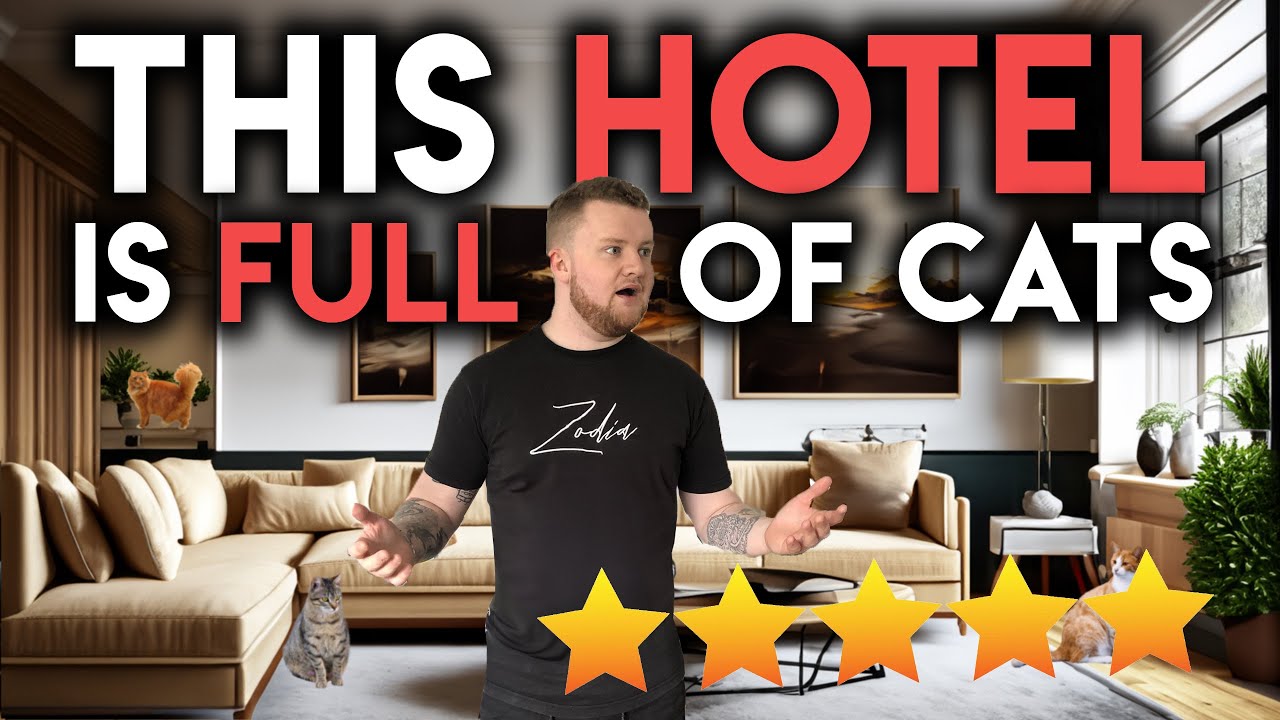 This Hotel is FULL of Cats! Plus a Gaming Room & Cinema - Cavendish Cat ...