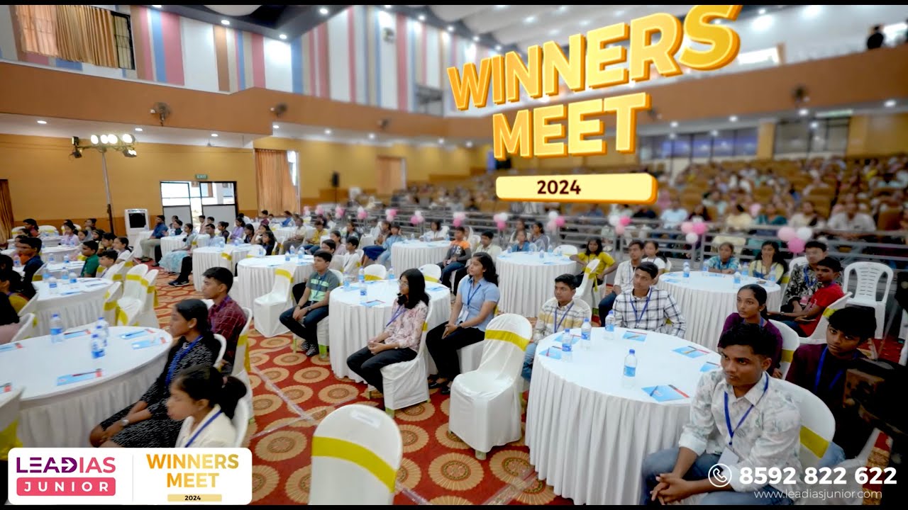 Lead IAS Junior Winners Meet 2024 - YouTube
