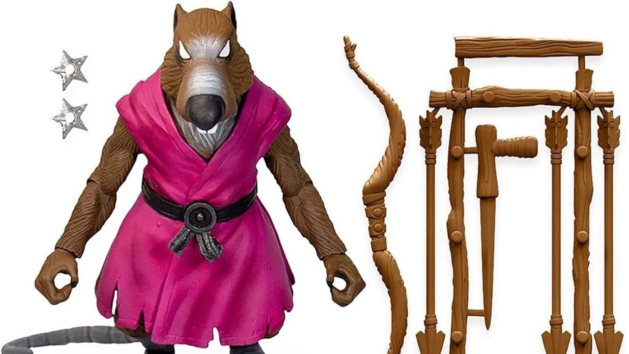 Super7 Teenage Mutant Ninja Turtles Ultimates Splinter - YouTube