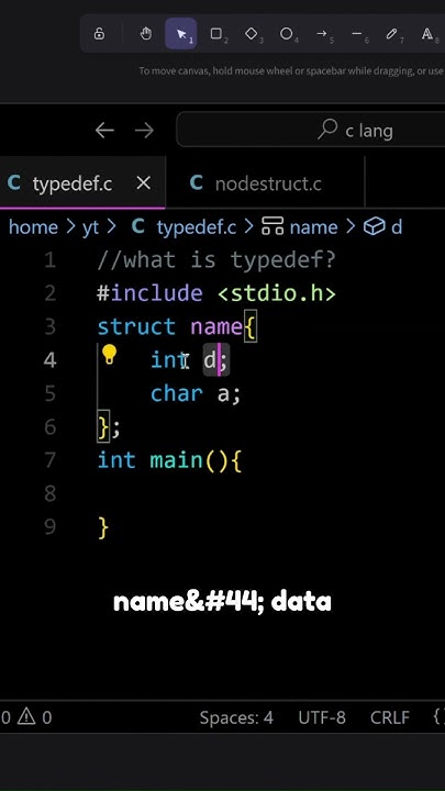 Understanding typedef, an underrated feature in C. - YouTube