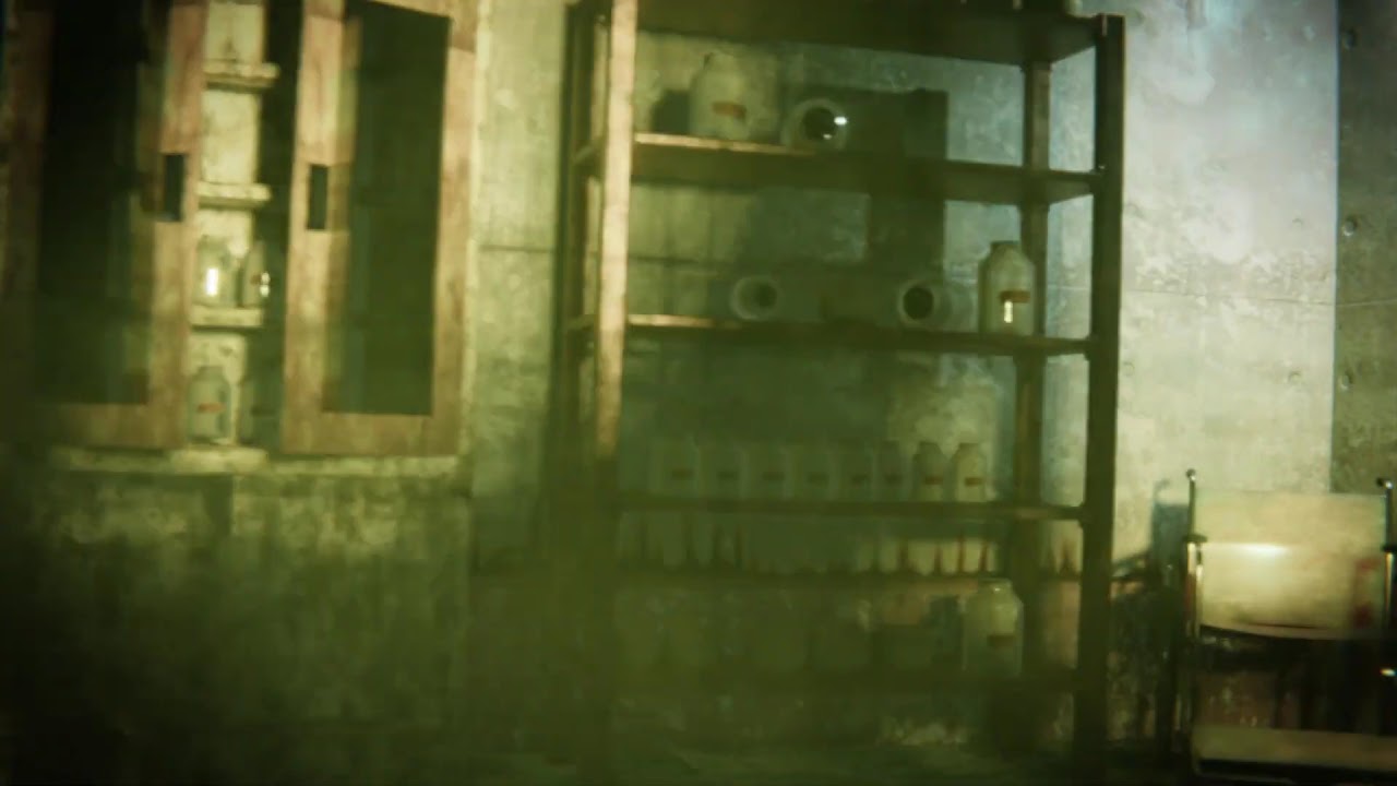 Resident Evil Remake Lab Corridor - Realtime Environment Blender Eevee ...