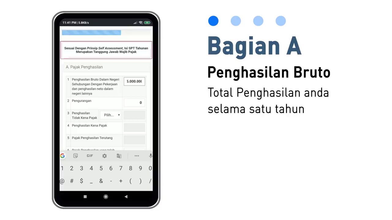 Tutorial Pengisian SPT 1770 SS Melalui E Filing - YouTube