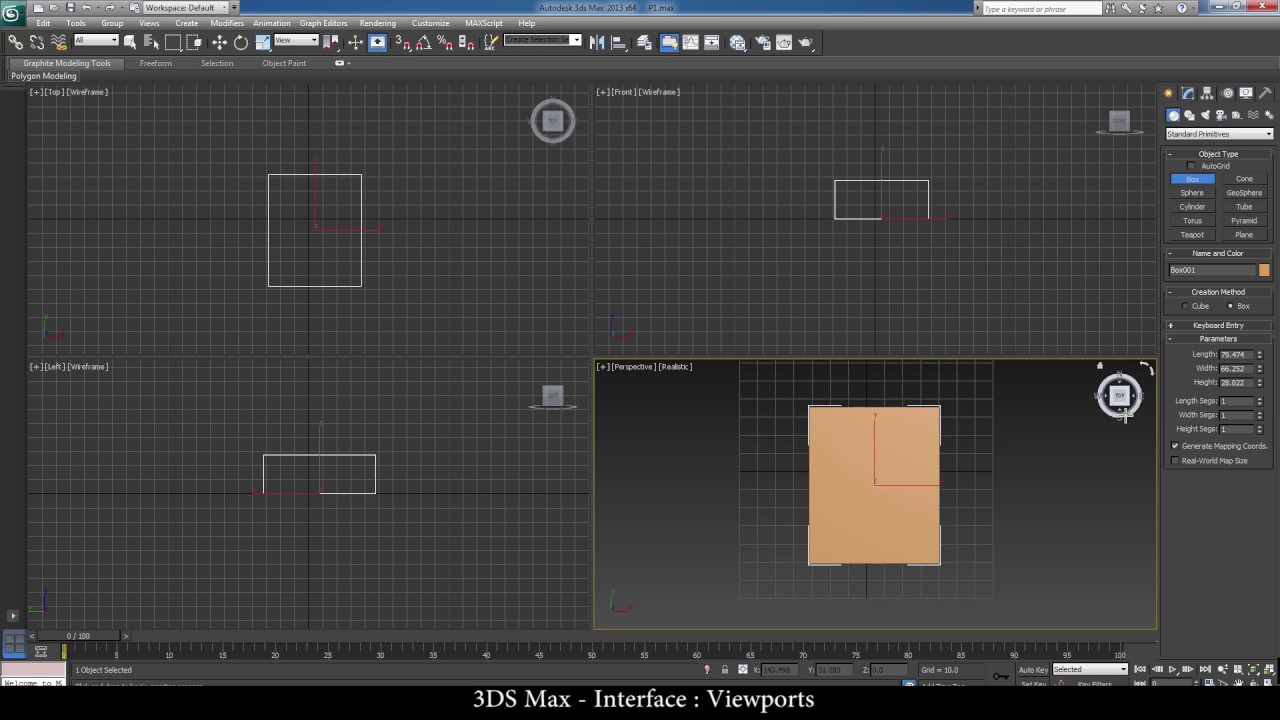 3DS Max Basics - Viewport - YouTube