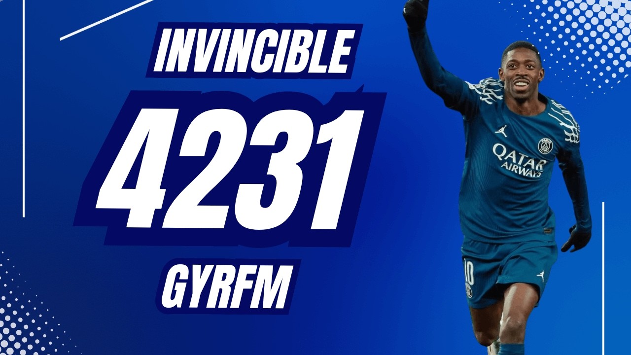 INVINCIBLE 4231 FOR ELITE AND LOWER LEAGUE! BEST FM24 TACTICS! - YouTube