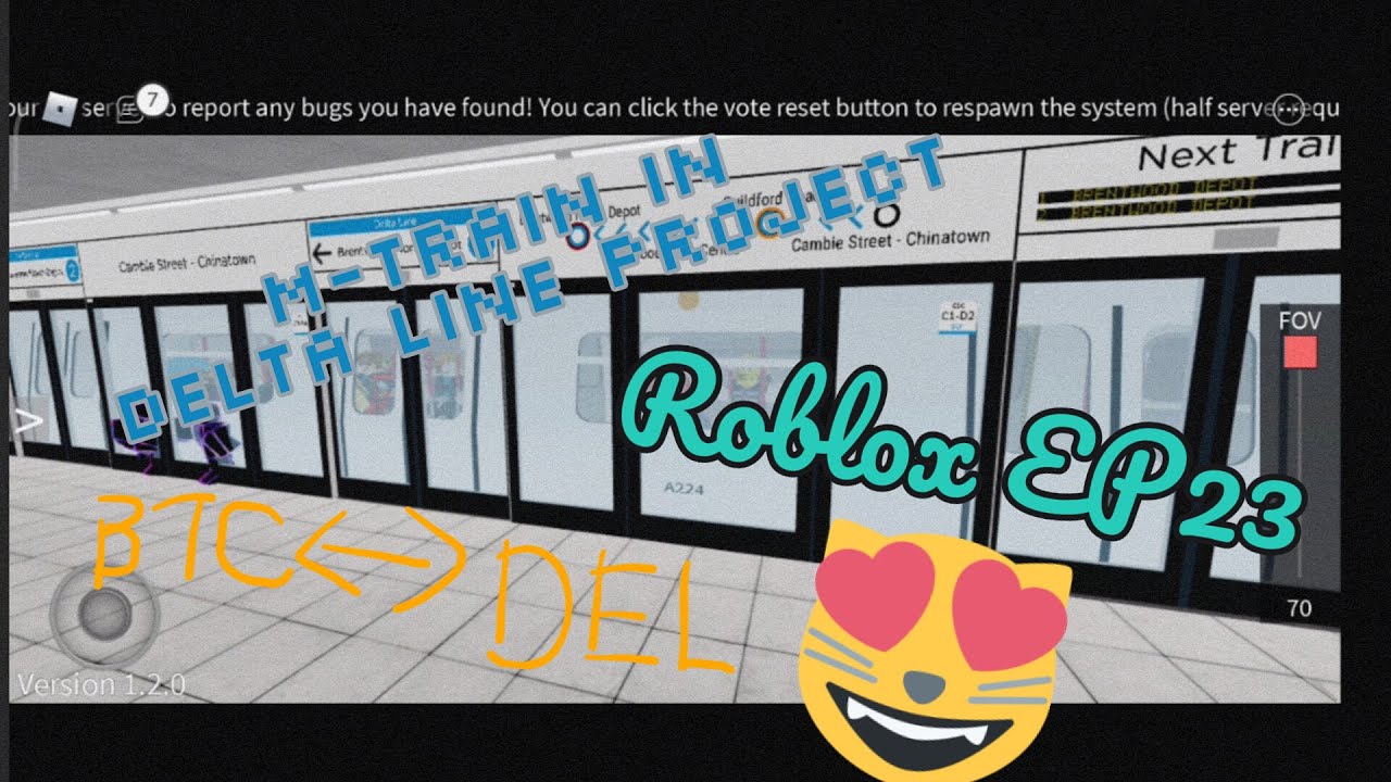 [只有2卡的M-train😅]Roblox 特別篇 EP6(3) Delta line project M-train 2000-2004 ...