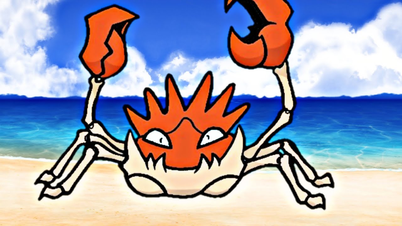 How to draw Kingler from Pokemon - YouTube