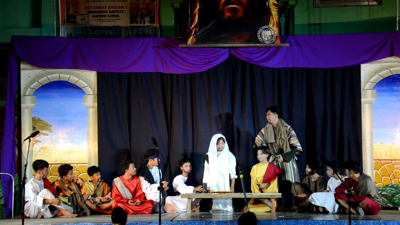 Senakulo 2019 - Scene 12 - Huling Hapunan - YouTube