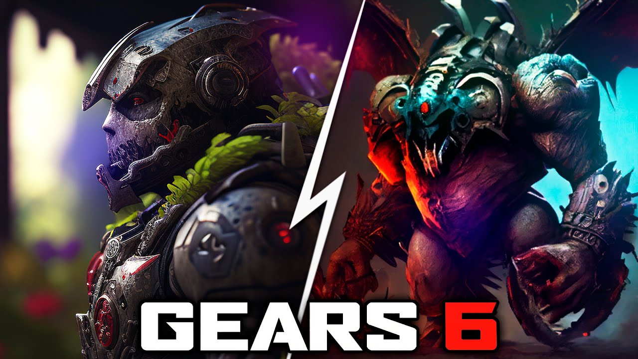 PRIMER VISTAZO A LOS *NUEVOS* LOCUST EN GEARS OF WAR 6!!? - YouTube