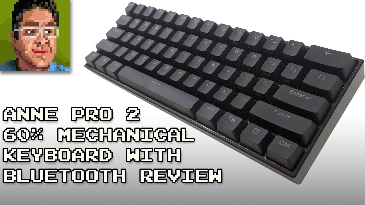 Anne Pro 2 60% Mechanical Keyboard w Bluetooth Review - YouTube